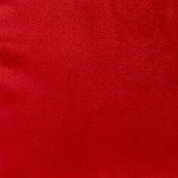 Red Velvet Fabric - Etsy