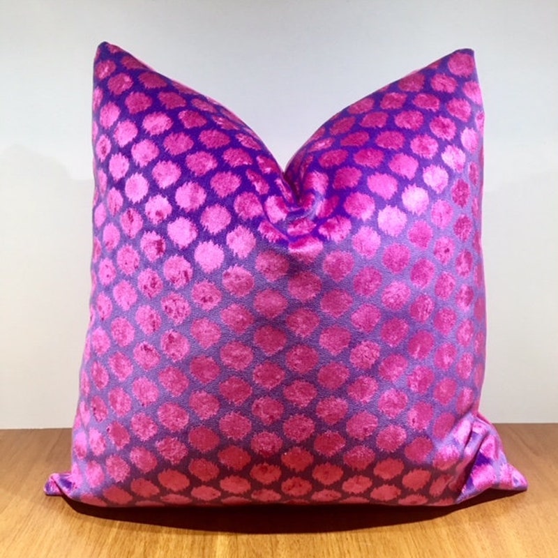 Fuchsia Pillow - Etsy