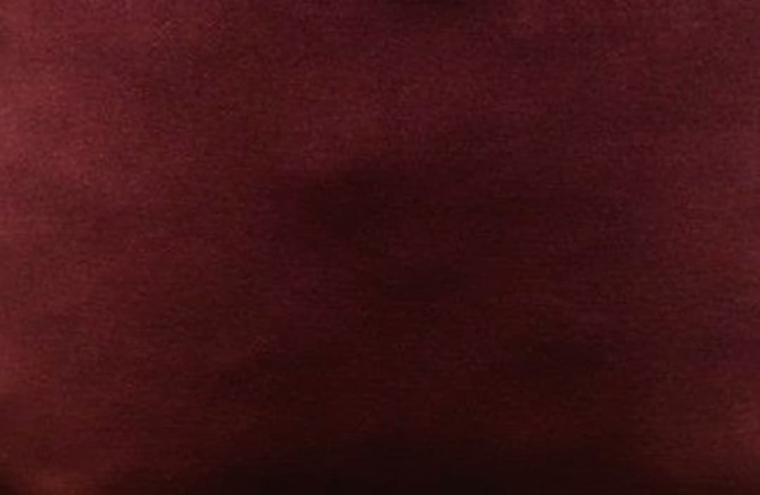 Luxury Upholstery Burgundy Velvet Fabric, Fabric by the Yard, Curtain ...
