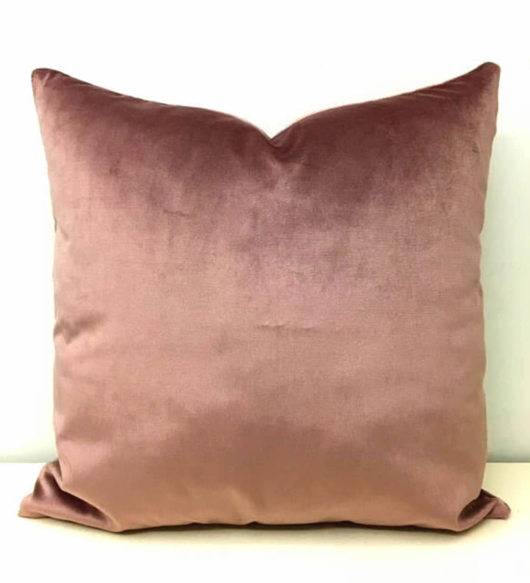 Luxury Dark Pink Velvet Pillow Cover, Velvet Pillow, Pink Pillows ...