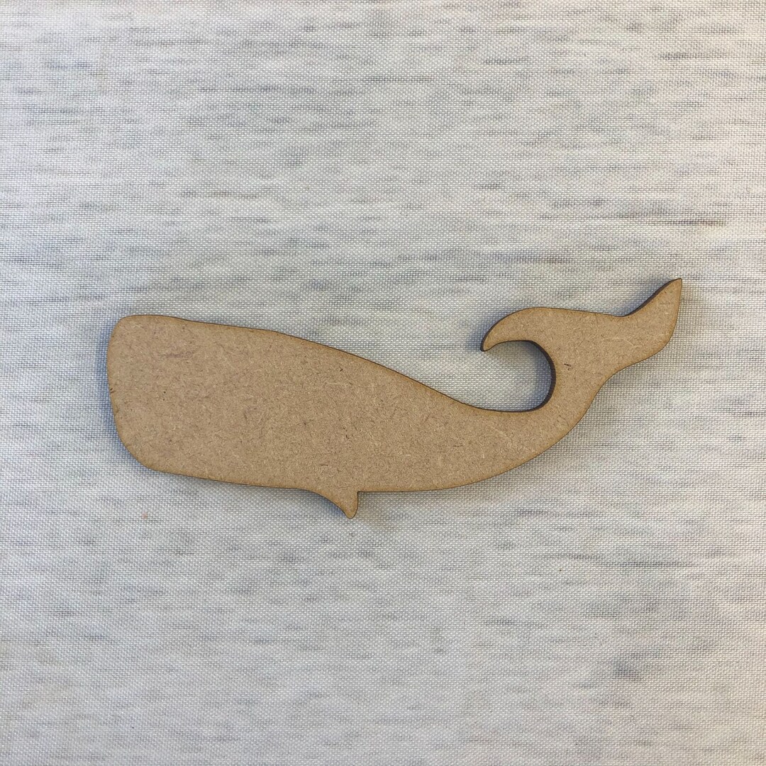 Whale MDF Wood Animals Base Wooden Blank Craft - Etsy