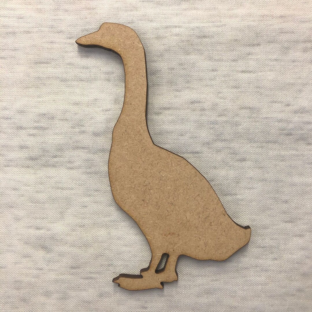 Duck 3 MDF Wood Animals Base Wooden Blank Craft - Etsy