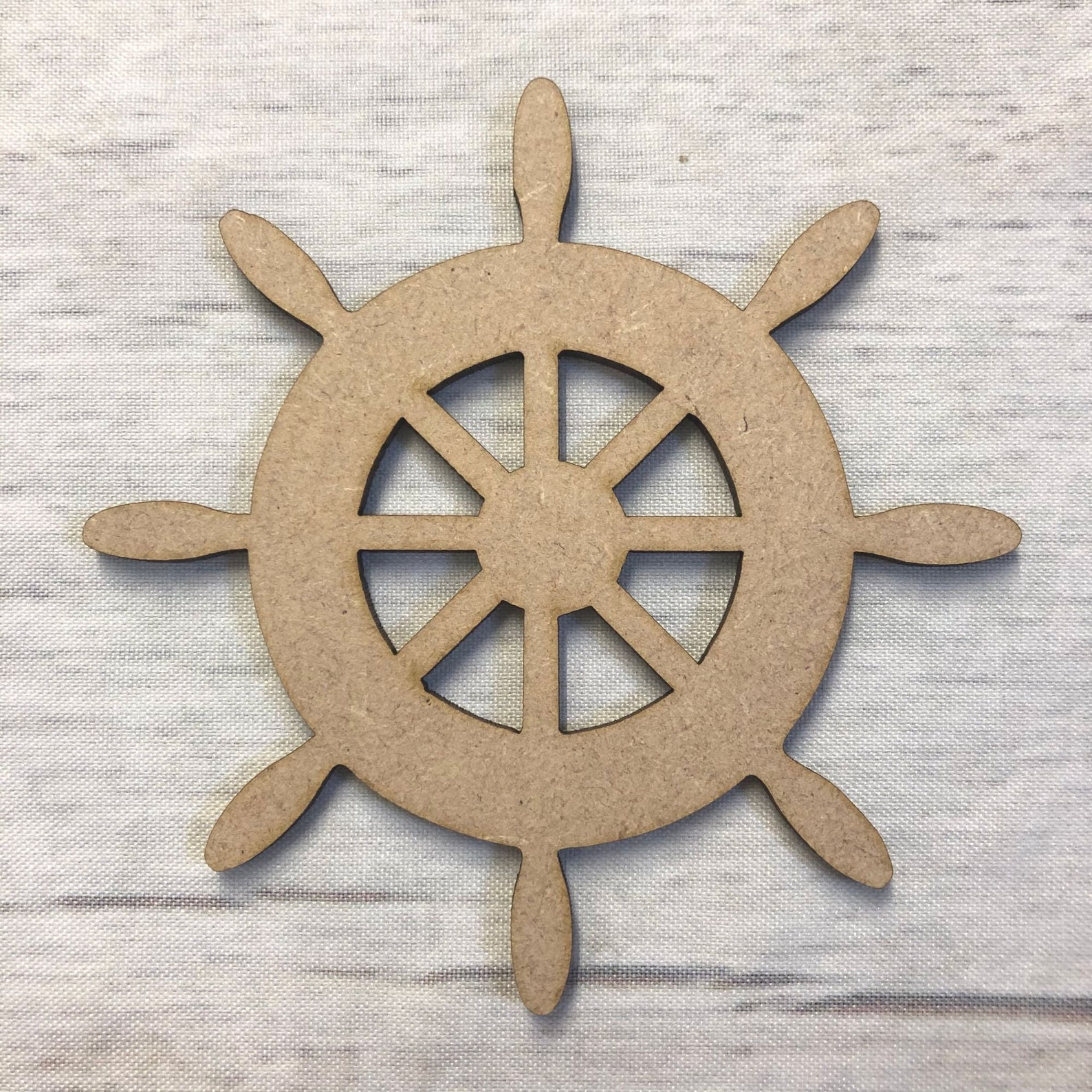 Ships Wheel MDF Wood Base Wooden Blank Craft - Etsy