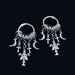 Lilith Ear Hangers- Goth Ear Weights, Earrings for Plugs- Hinged ...
