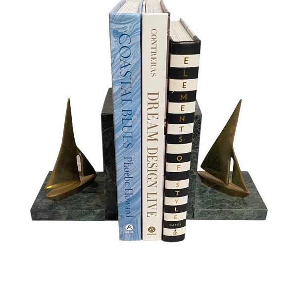 Sailboat Bookends - Etsy