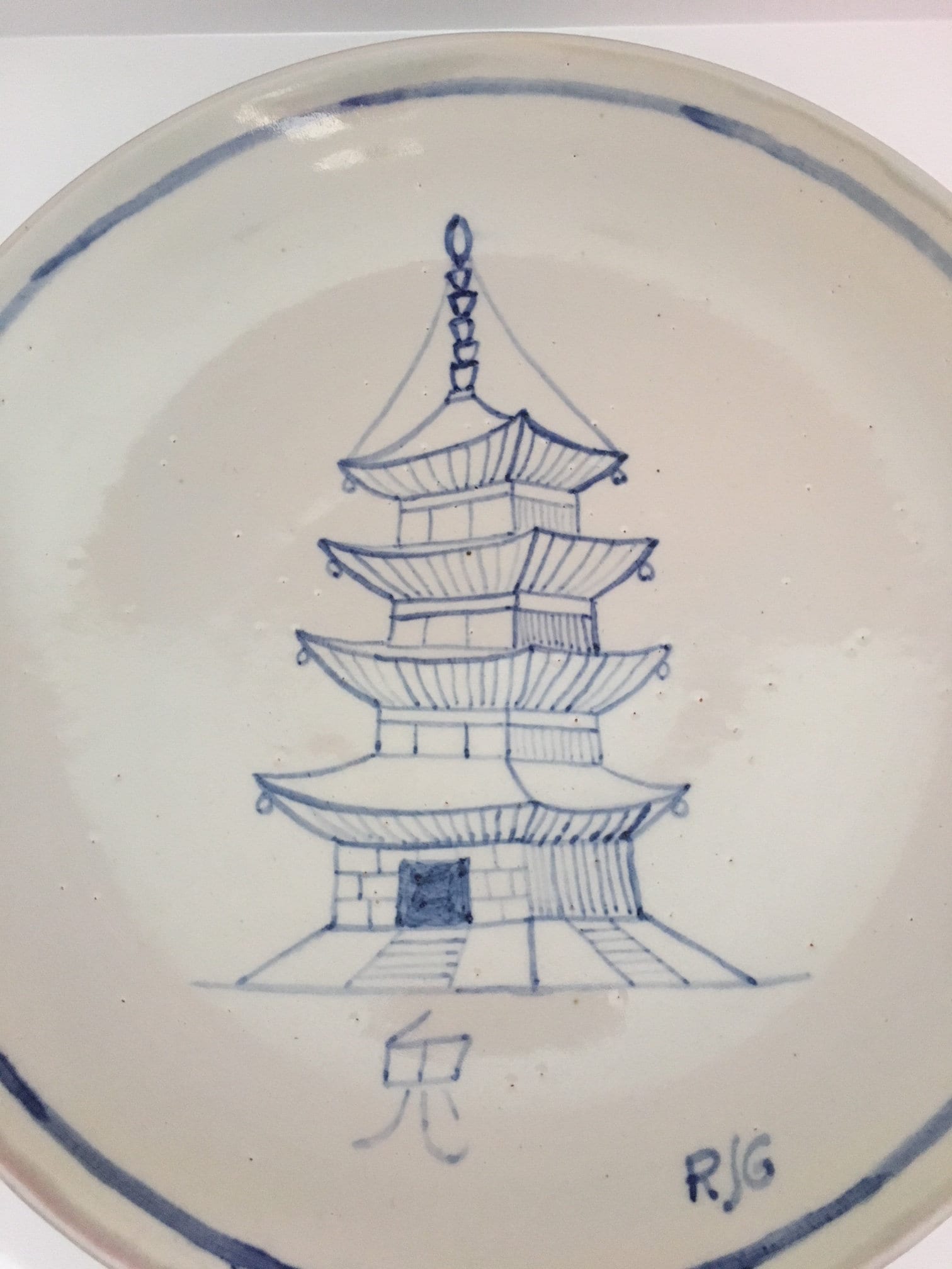 Chinese Shiwan Ware Glazed Pottery Decorative Plate - Etsy