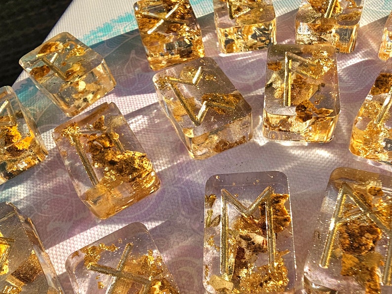 Magical Light Runes HOLY LIGHT With Cast HOLY Stones, Palo Santo, White ...