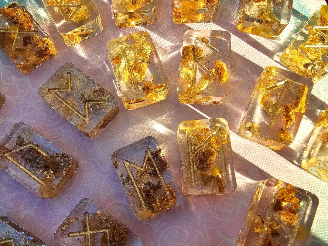 Magical Light Runes HOLY LIGHT With Cast HOLY Stones, Palo Santo, White ...