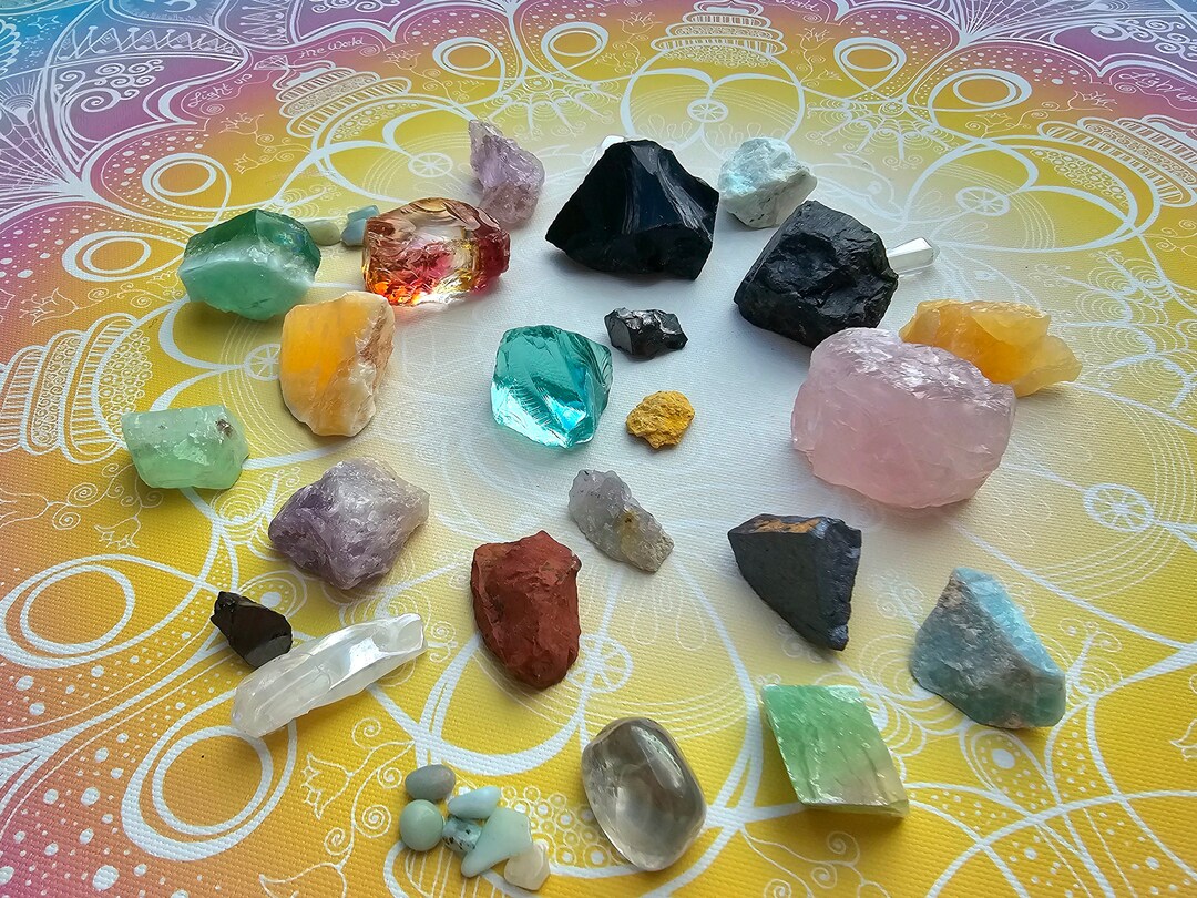 Magical Water Stone Mixture | Gemstones, Holy Stone & Andara for ...