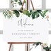Editable Tropical Welcome Sign Template Wedding Welcome Sign - Etsy
