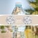 Disco Ball Water Bottle Label Bridal Shower, Silver Glitter Festival ...