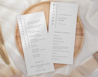 Wedding Program Font - Etsy
