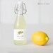 LEMON Limoncello Bottle Label Modern wedding limoncino | Etsy