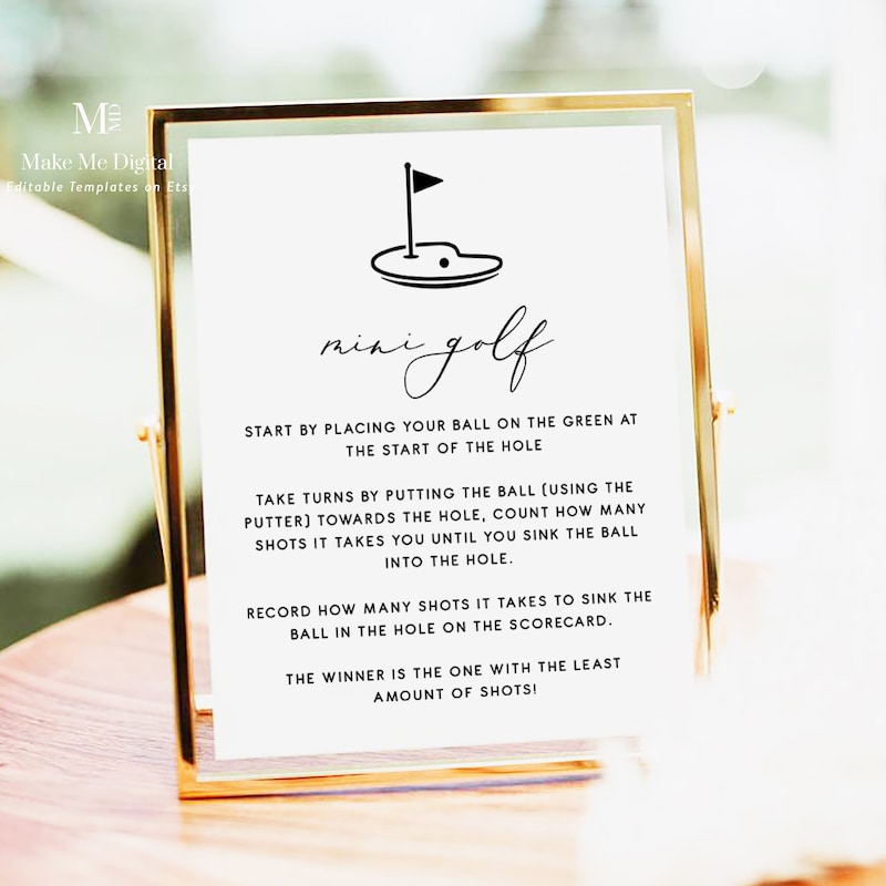 Golf Calligraphy - Etsy
