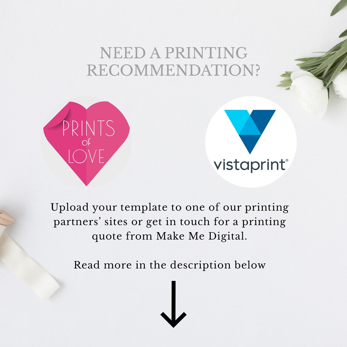 FRIDA | Table Thank You Card Printable, Place Setting Thank You Card ...