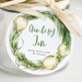 Printable Christmas Homemade Jam Tag, 2023 Christmas Gift Circle Tag ...