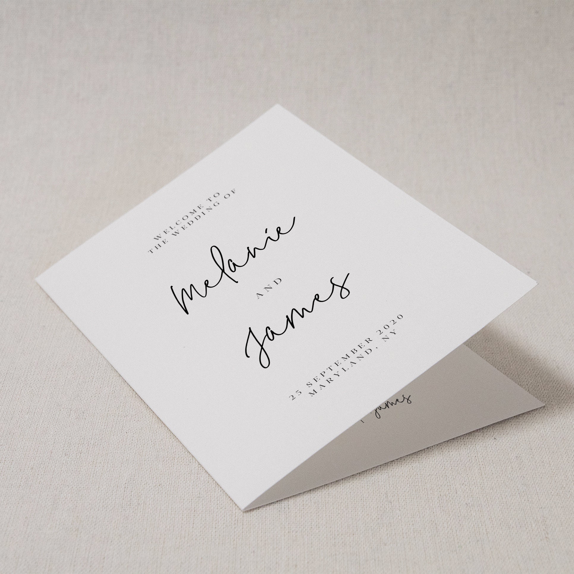 Wedding Ceremony Program Booklet Printable Wedding Program | Etsy UK