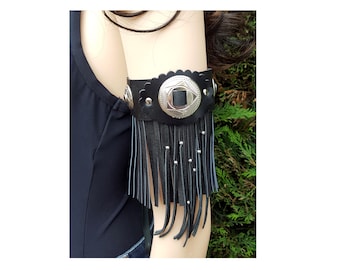 Fringe Arm Cuff | Etsy