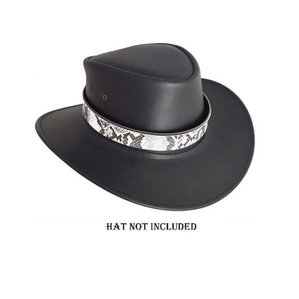 Snakeskin Hat Band - Etsy