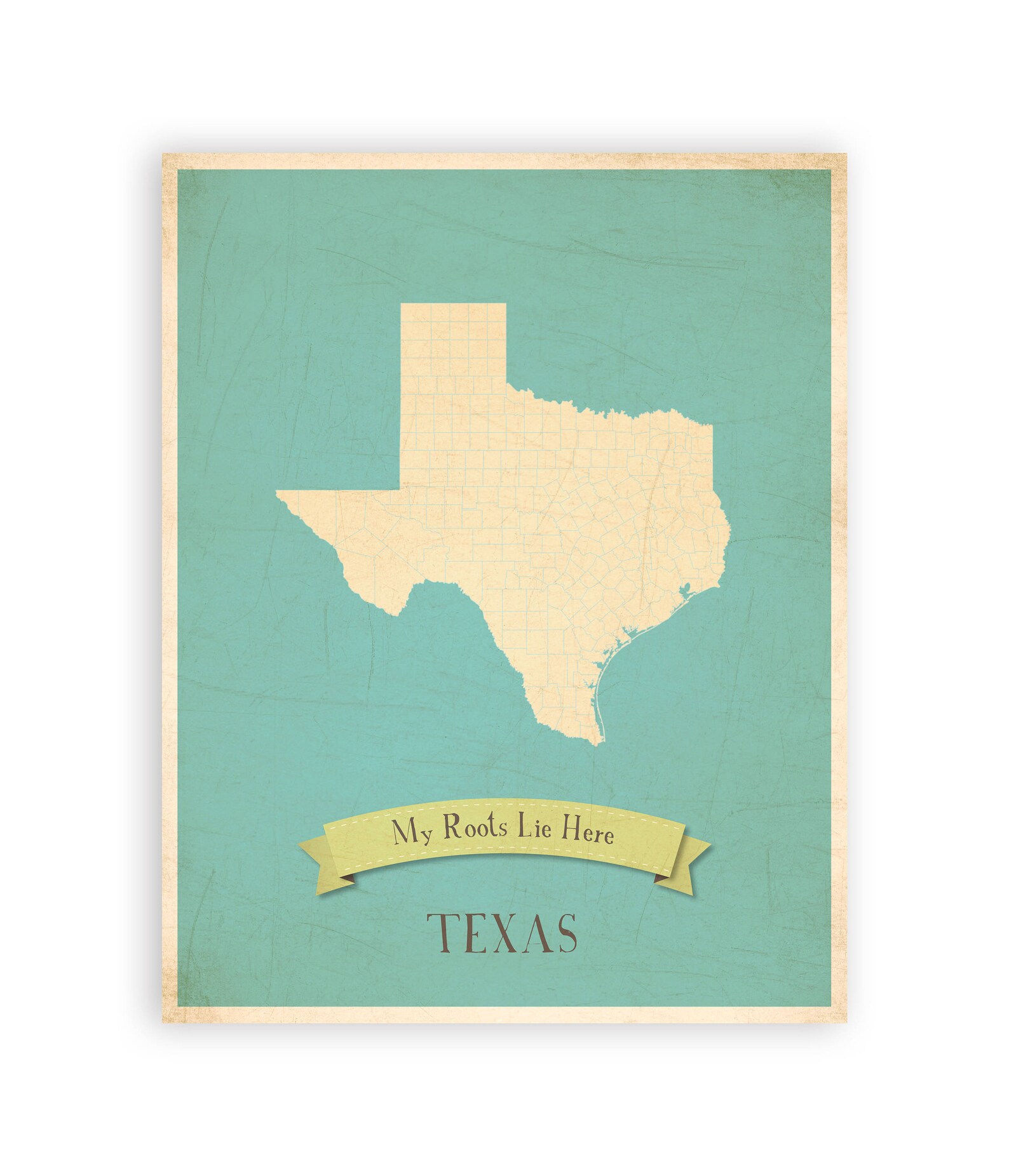 Map Wall Decor Choose Your State Customized Map Wall Art - Etsy
