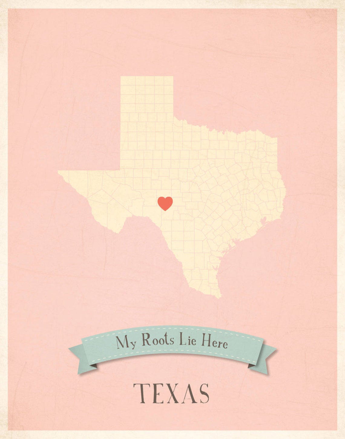 Map Wall Decor Choose Your State Customized Map Wall Art - Etsy