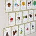 Animal Alphabet Card Set Nursery Wall Cards Animal Alphabet - Etsy