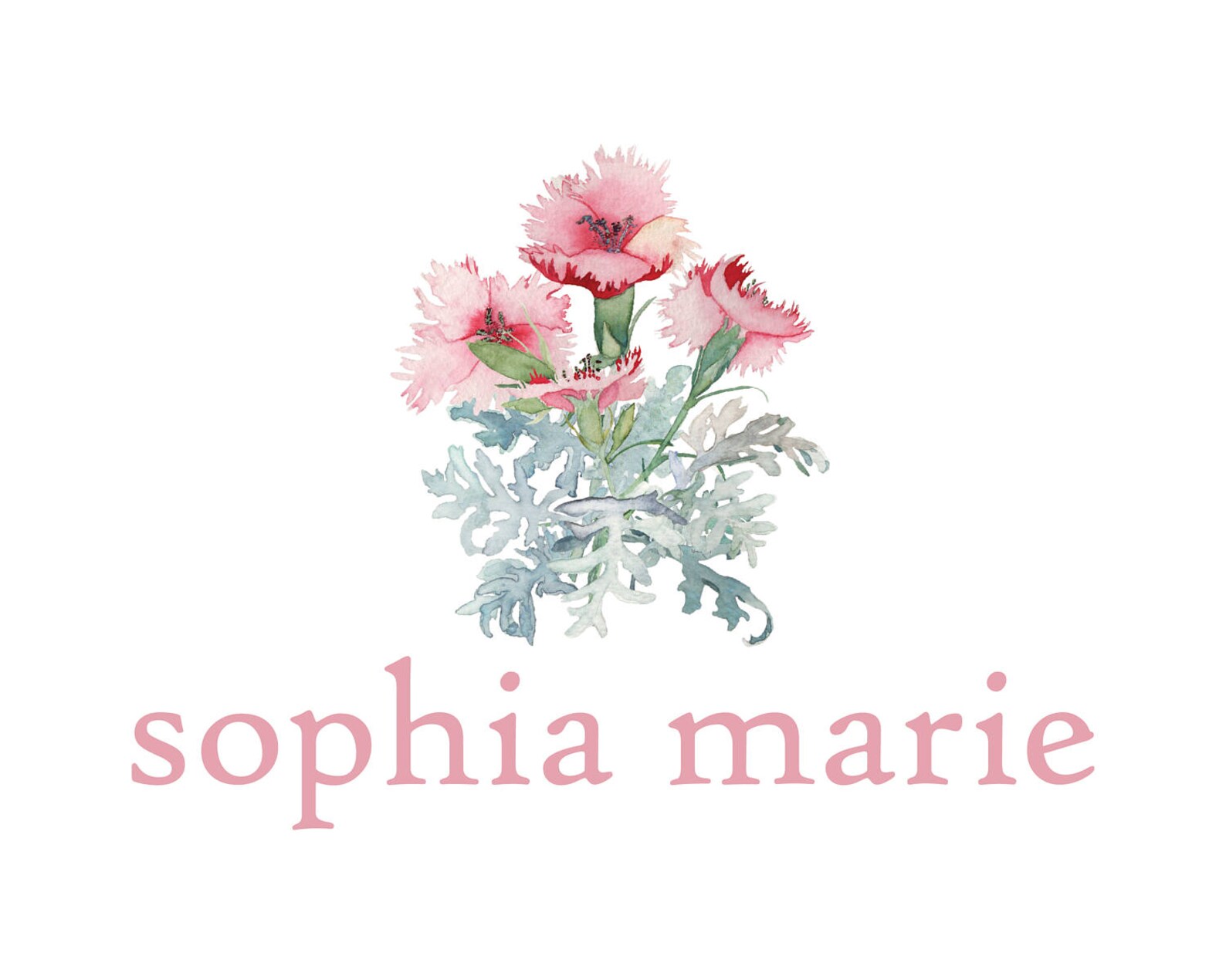 Name Art Nursery Baby Name Art Baby Floral Name Custom Baby | Etsy