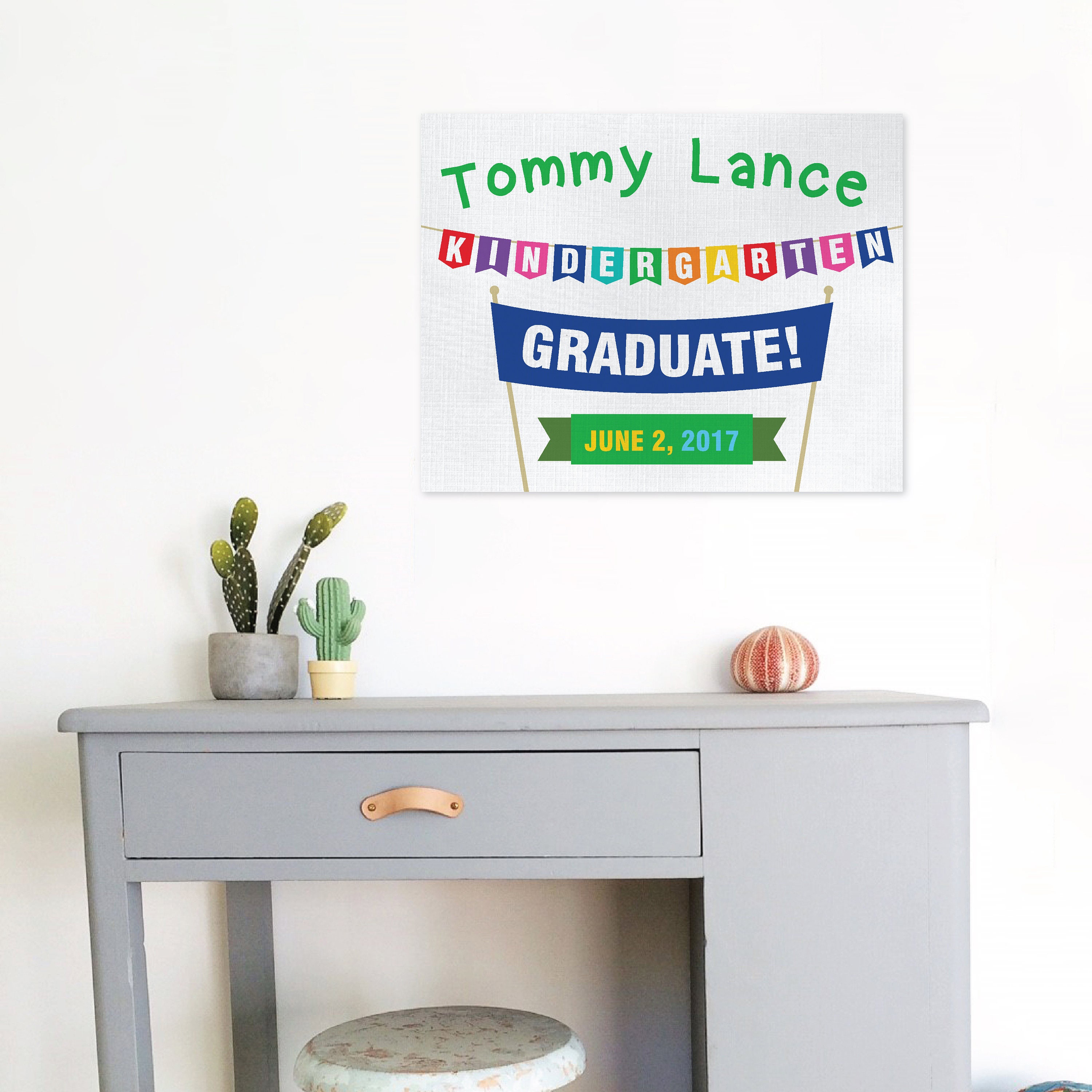 Kindergarten Graduation Print, Preschool Diploma, Kindergarten Diploma ...