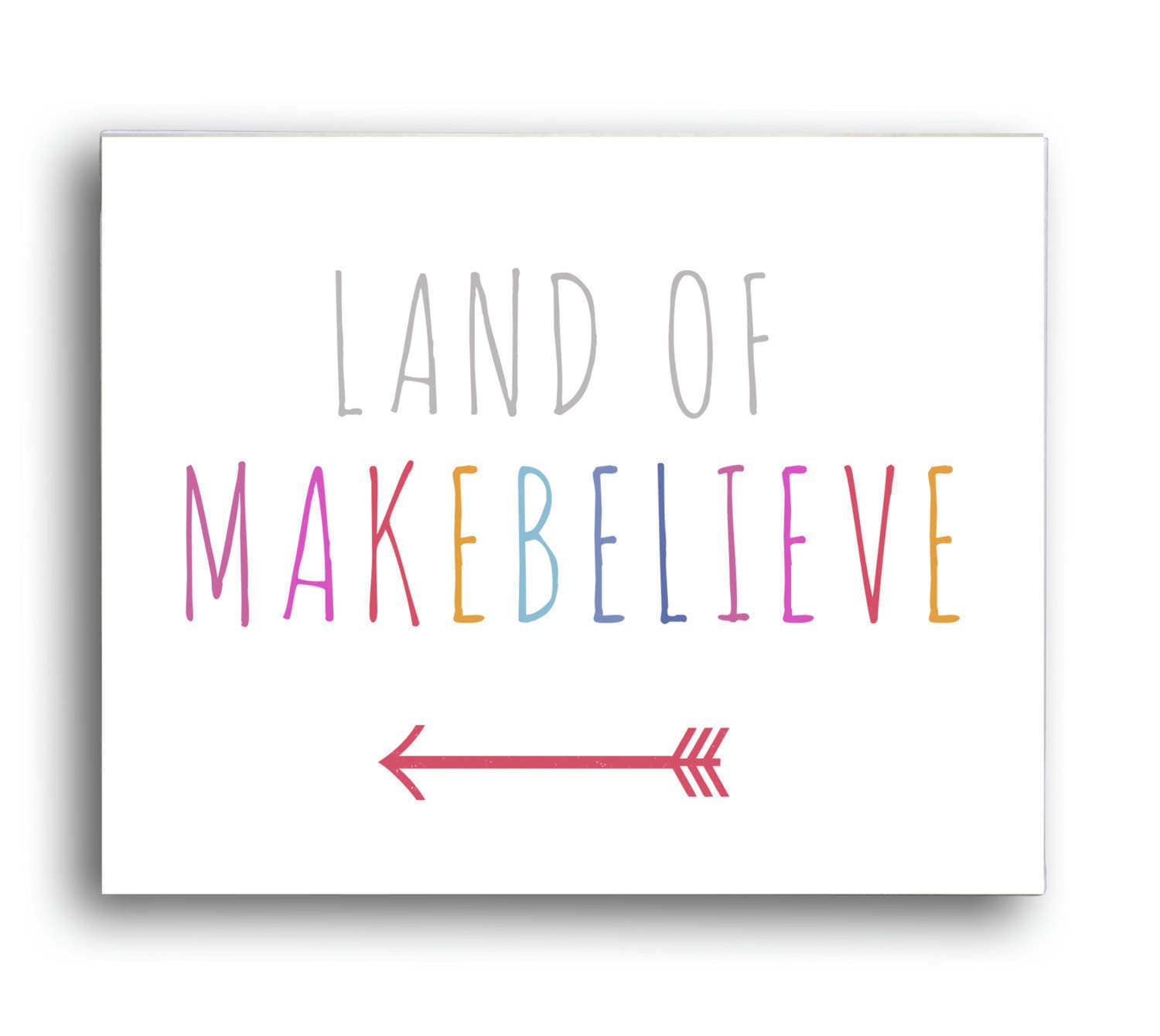 Printable Make Believe Art Digital Download Make Believe - Etsy