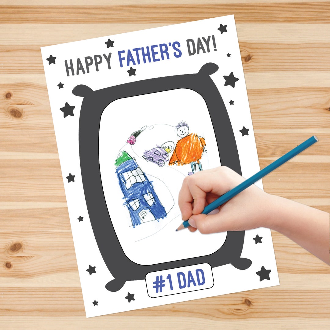 First Father's Day Card, First Father Day Gift, Printable Father's Day ...