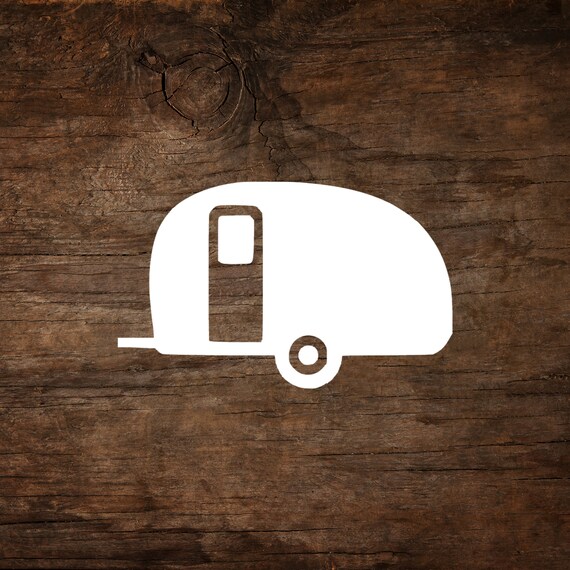 Teardrop Trailer Window Decal | Etsy