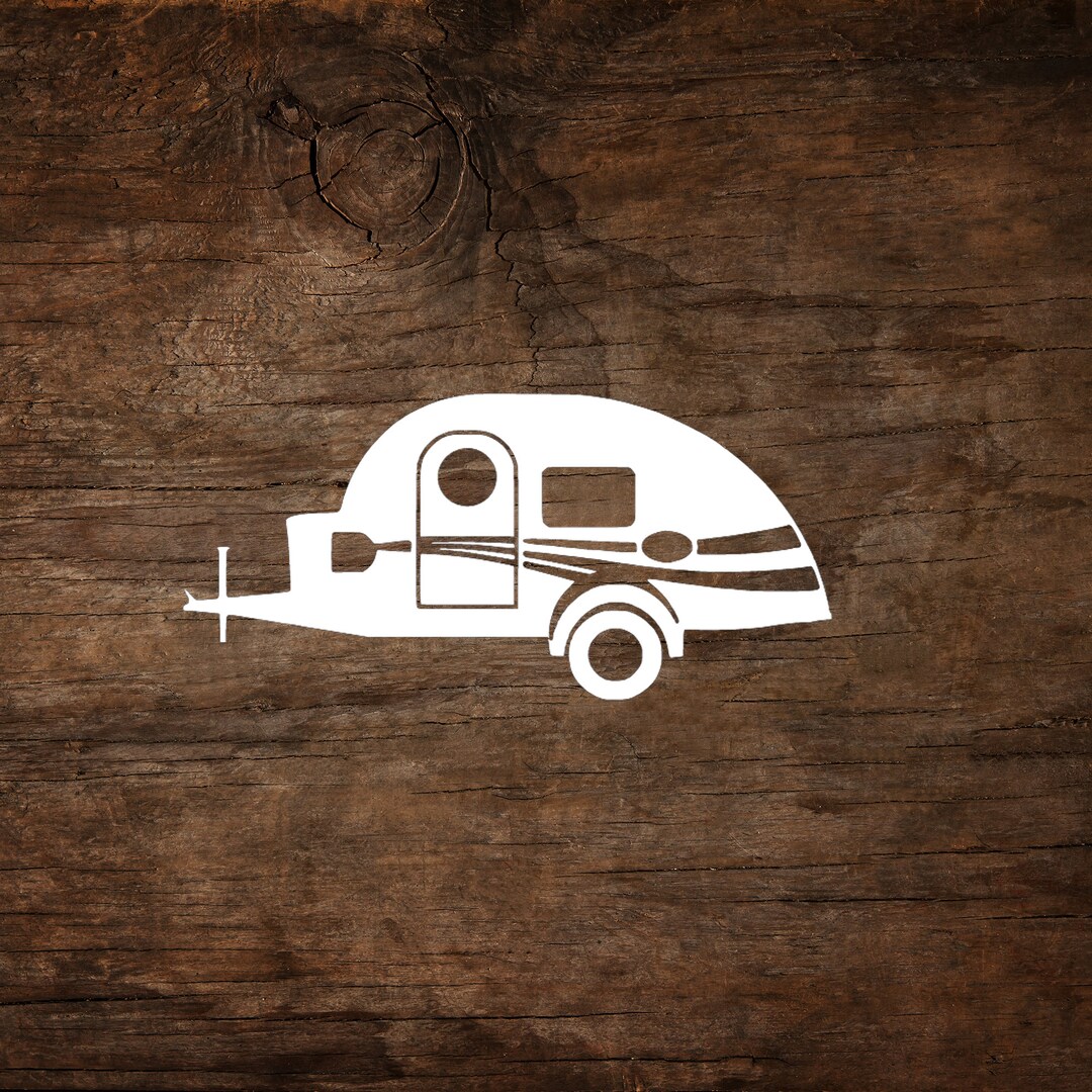 T@G Teardrop Trailer Window Decal - Etsy