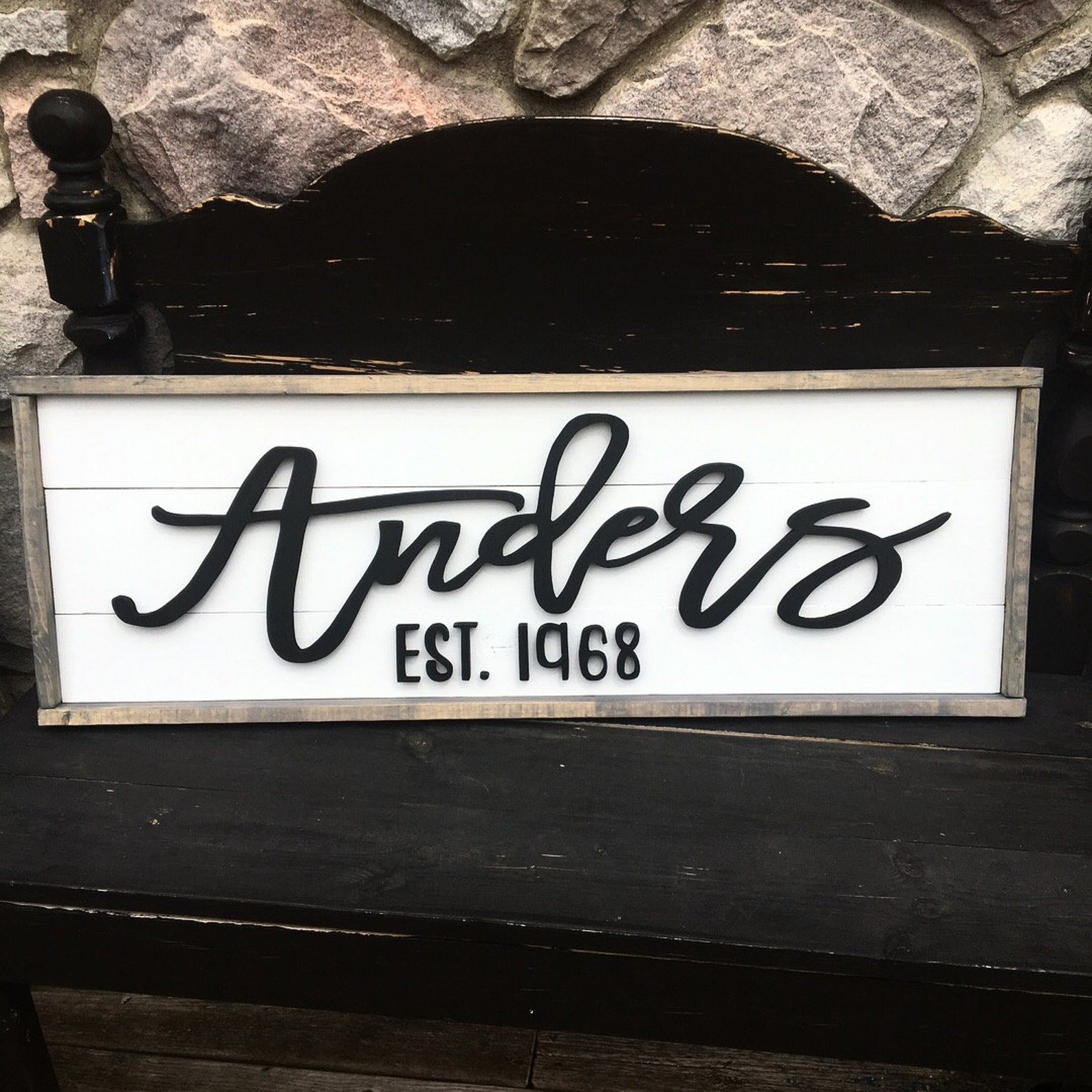 Shiplap Sign Established Shiplap Sign 12x16 - Etsy