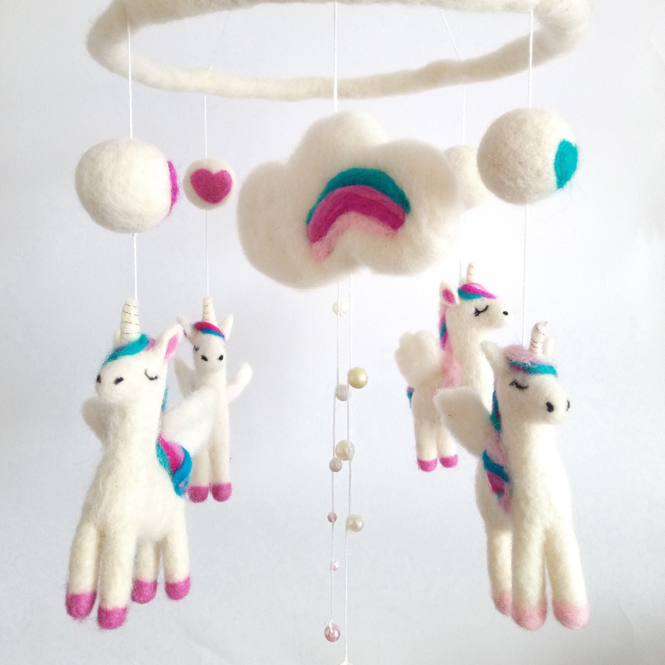 Unicorn Baby Mobile Nursery Decor Baby Shower Gift Baby | Etsy
