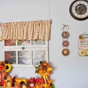 Fall Valances Fall Curtains Fall Kitchen Valances Fall - Etsy