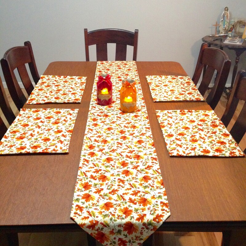Table Runner Fall - Etsy