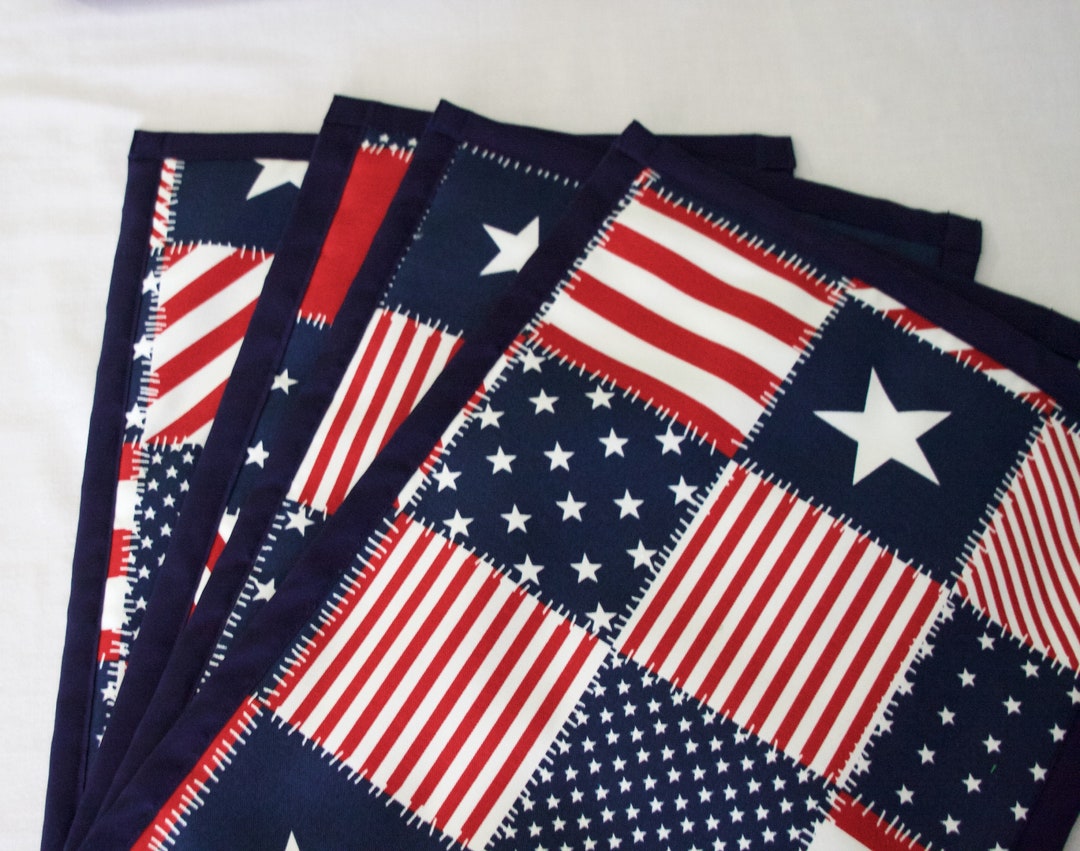 Placemats, Americana Placemats, Patriotic Placemats, County Placemats ...