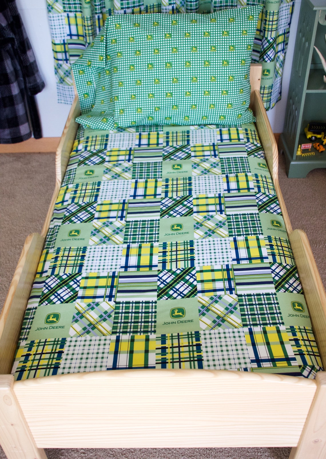 John Deere bedding Tractor bedding John Deere kids bed set | Etsy
