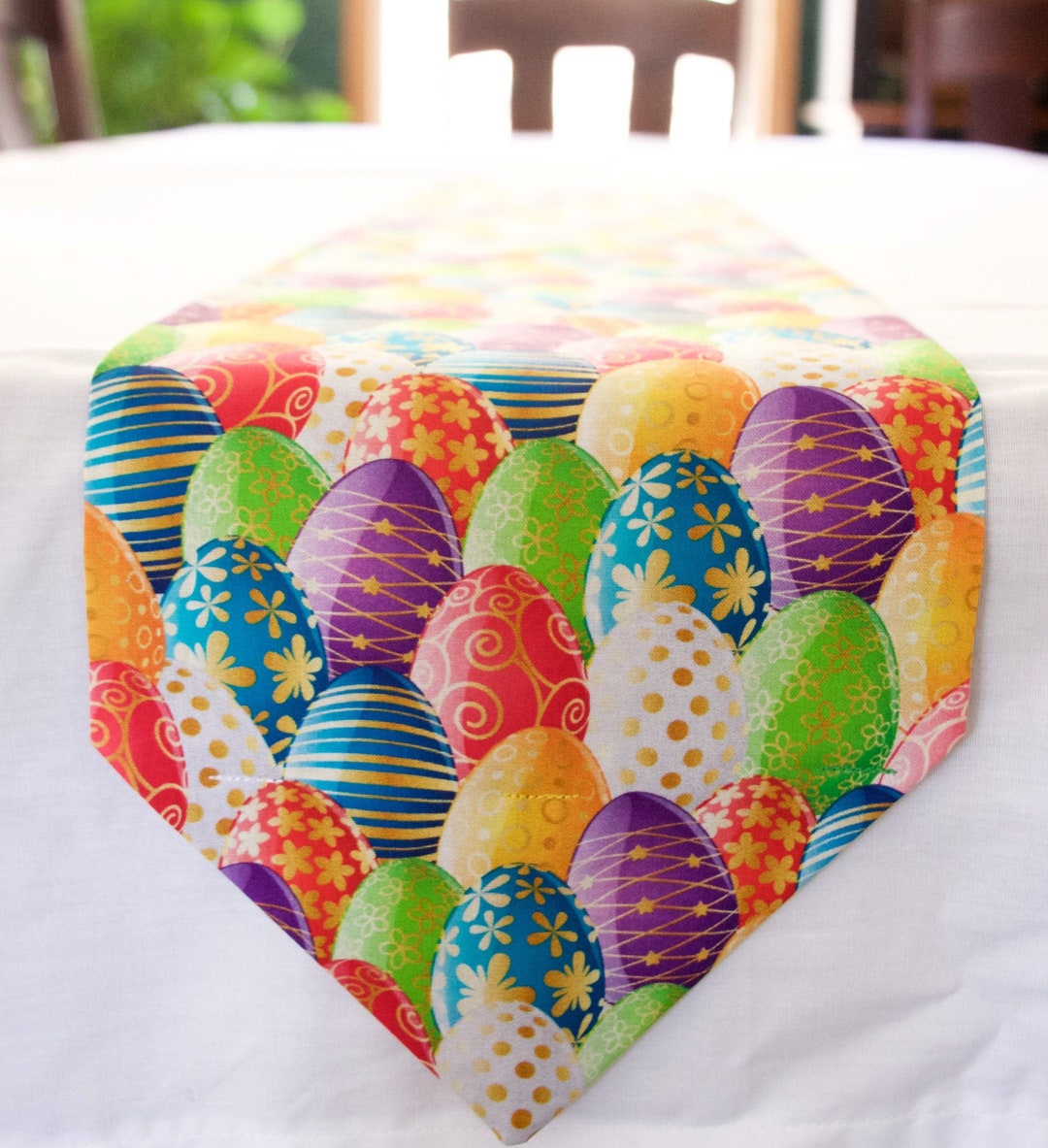 Easter Table Runner, Table Runner, Holiday Table Runner, Kitchen Table ...