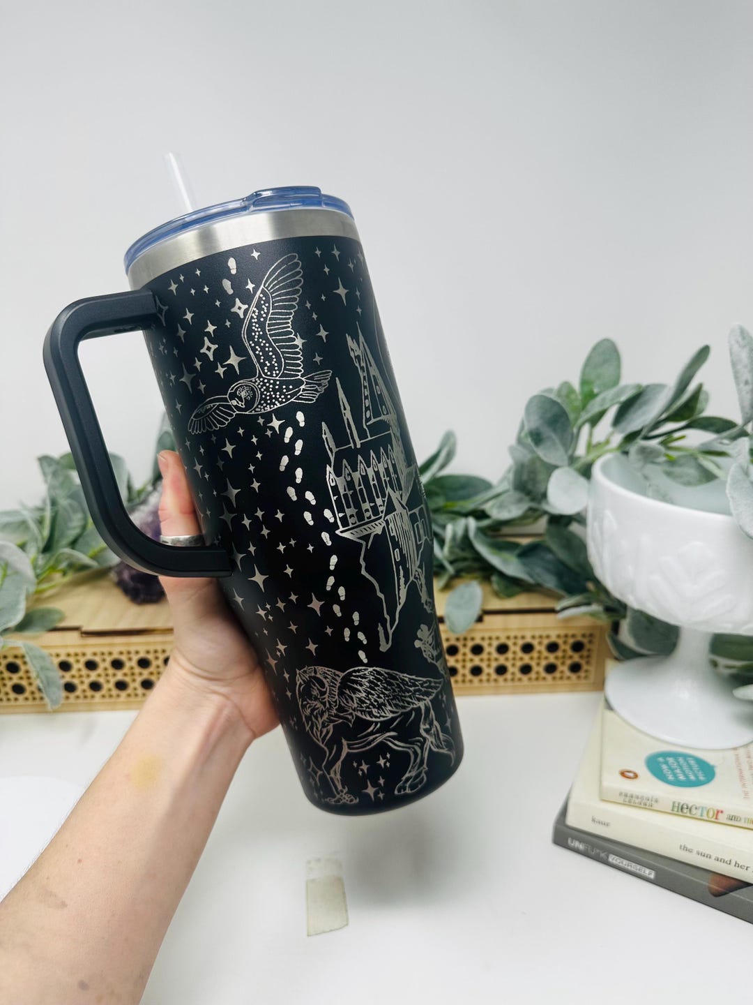 Wizard World 40oz Tumbler: Laser Engraved Insulated Travel Mug - Etsy