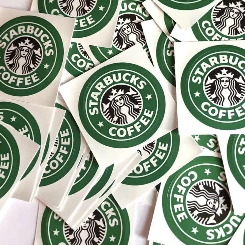 Starbucks Stickers - Etsy