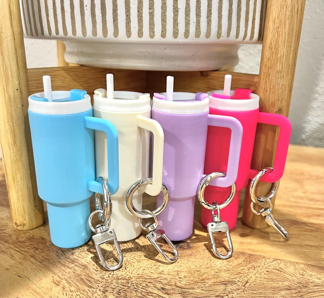 Stanley Cup Keychain, Chapstick Holder Keychain, Keychain, Stanley Cup ...