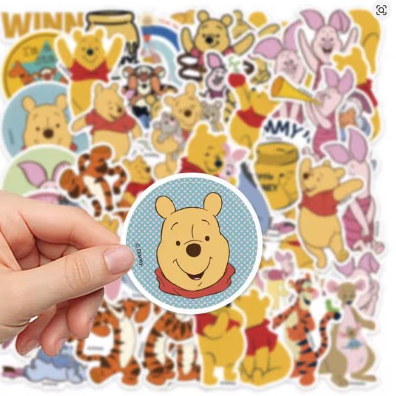 Winnie the Pooh Holographic - Etsy