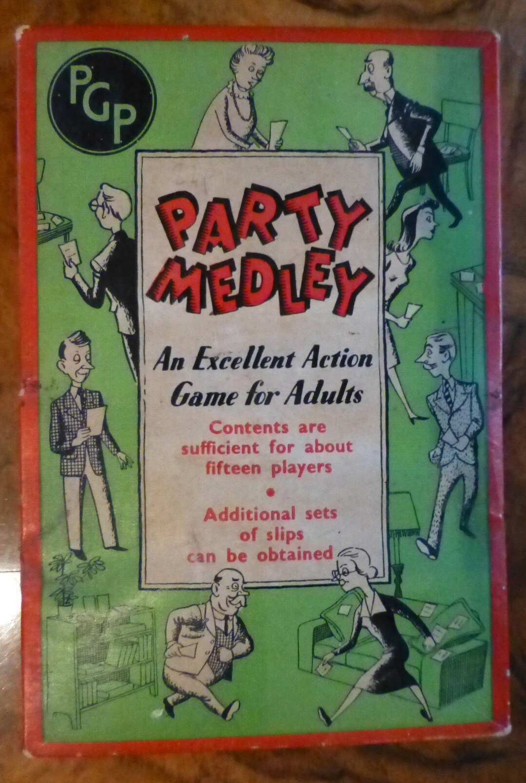Vintage Party Game PARTY MEDLEY PGP Game No. 3 - Etsy