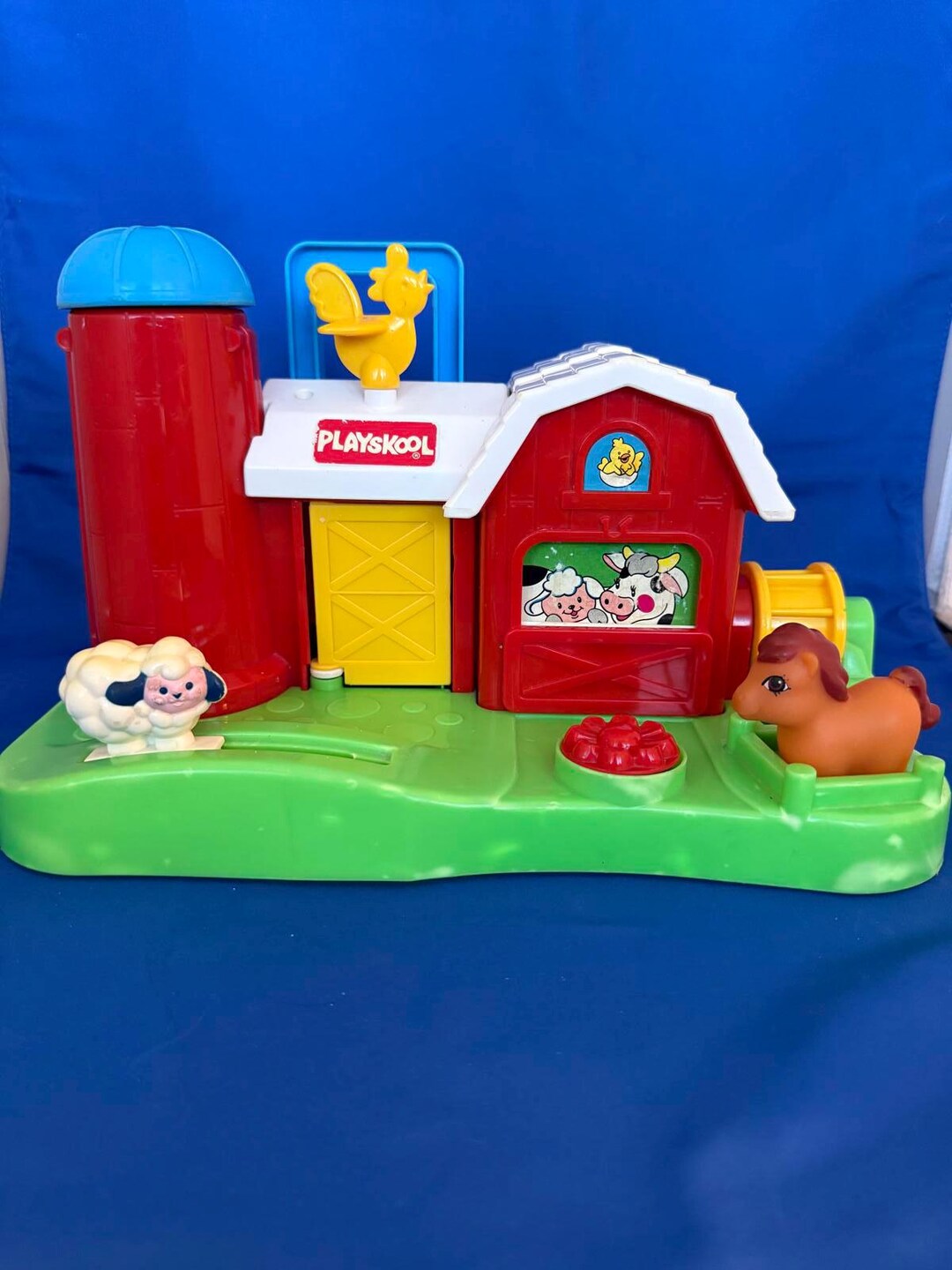 VTG 1989 Playskool Activity Farm Take Along Toy - Etsy