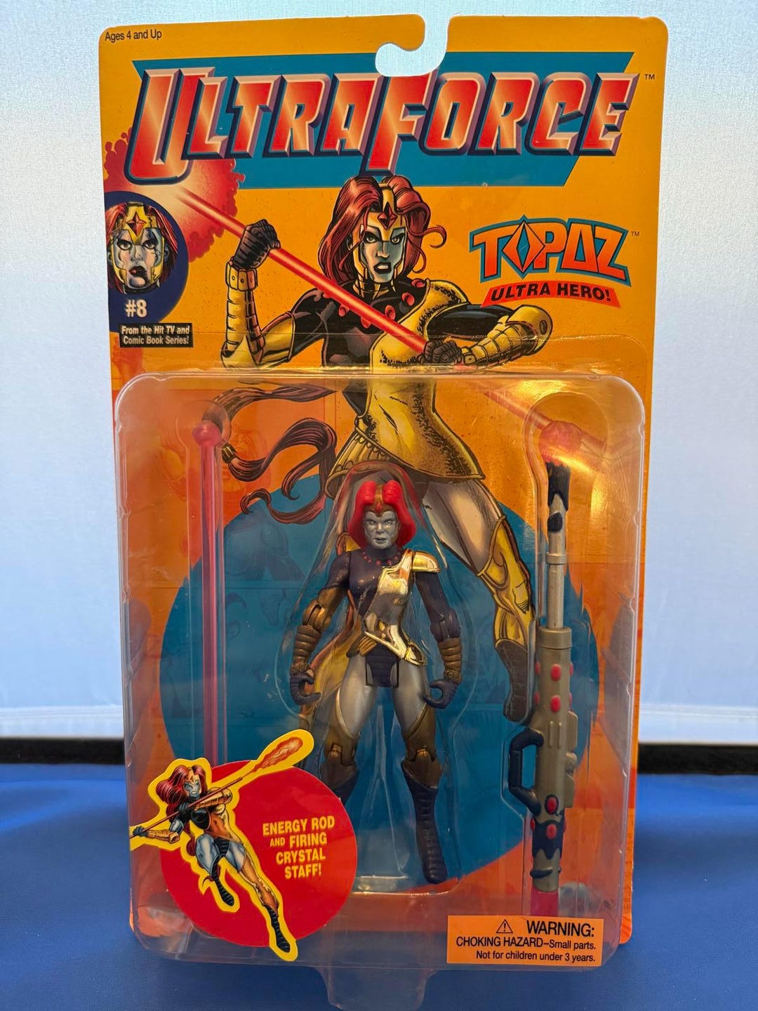 1995 Galoob Ultraforce Topaz Ultra Hero #8 Action Figure - Etsy