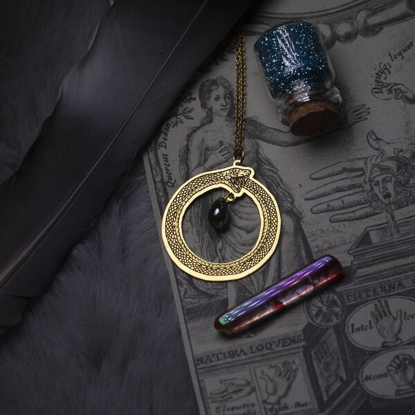Ouroboros Pendant - Etsy