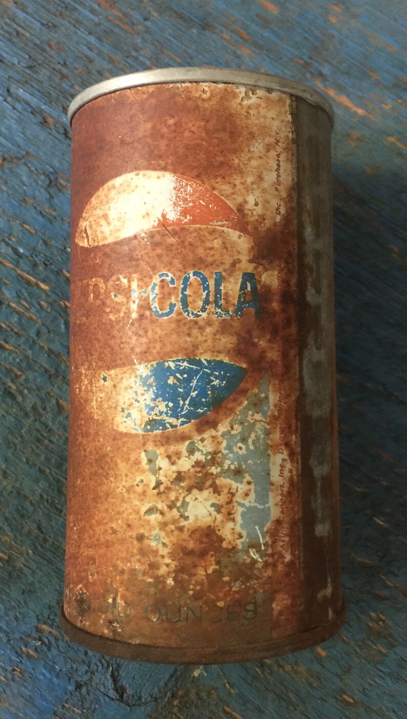 Vintage Pepsi Can 5" Tall - Etsy