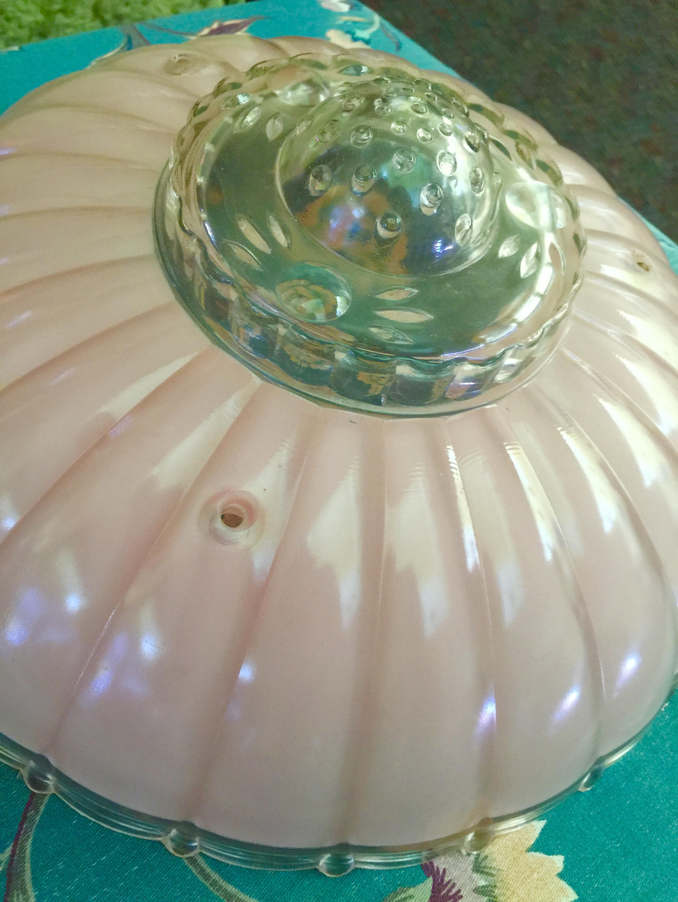 Vintage Pink Lamp Shade Light Shade - Etsy