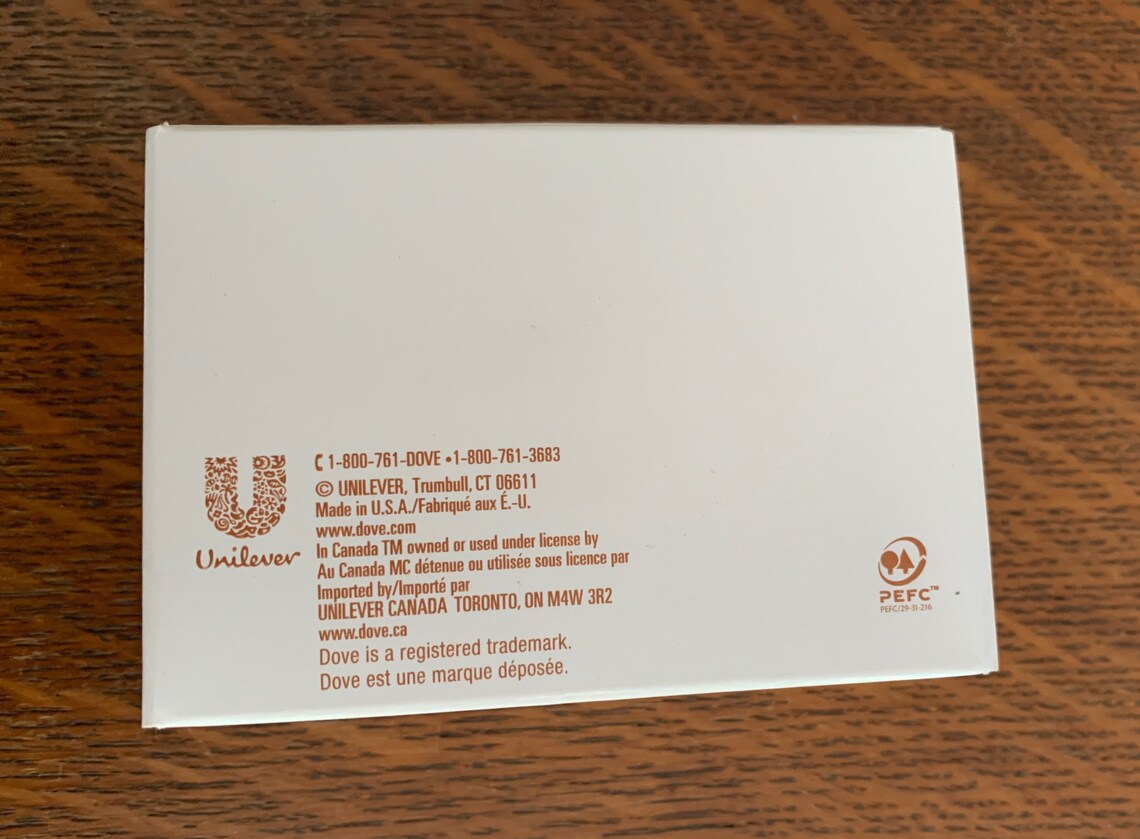 Vintage Dove Soap Original Box - Etsy